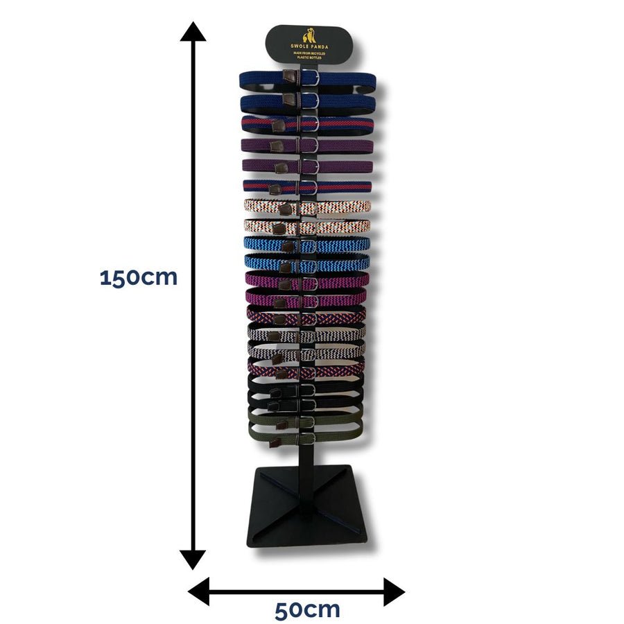 Belt Display Stand (20 belts) · Swole Panda Wholesale