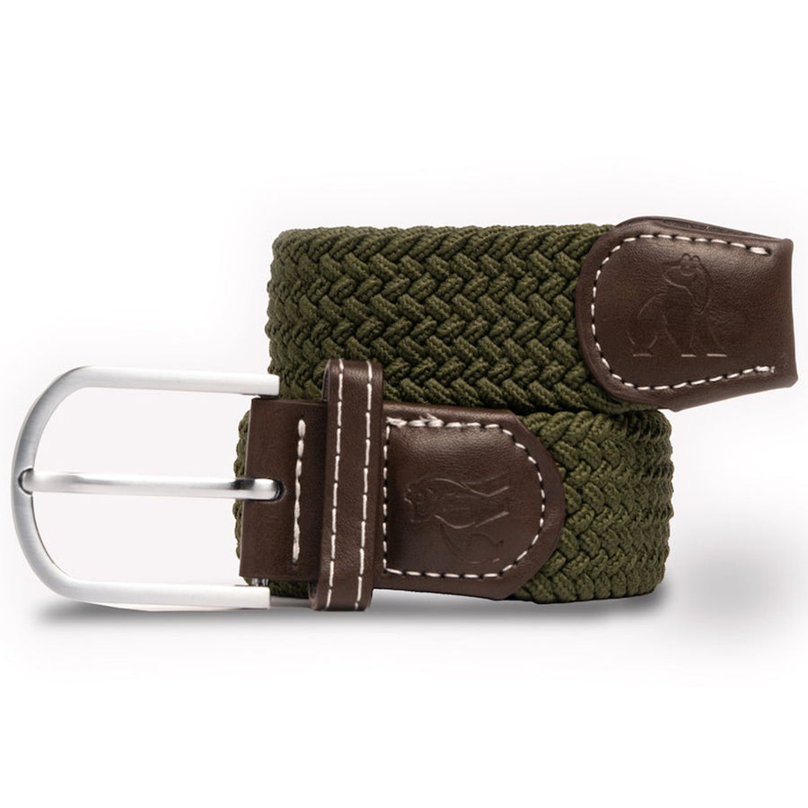 Woven Belt - Khaki Green · Swole Panda Wholesale